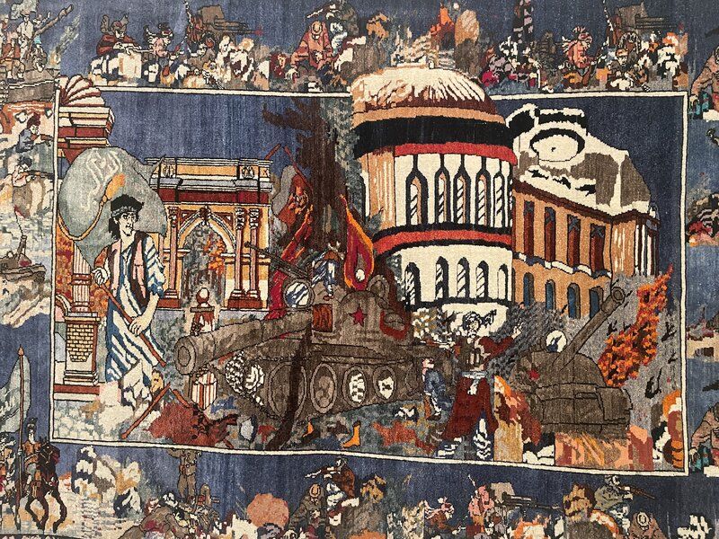 War rugs reveal a terrible beauty | Places of Pride