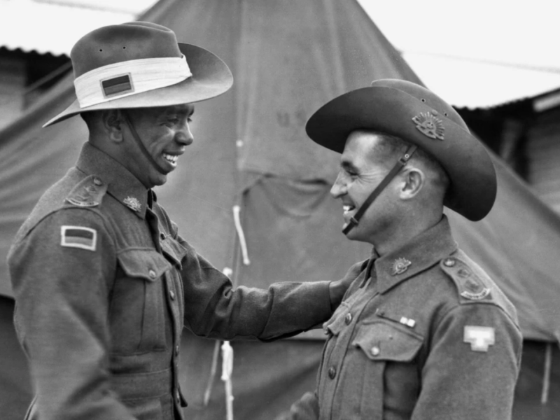 Wartime letters of highest ranked Indigenous soldier revealed | Places ...